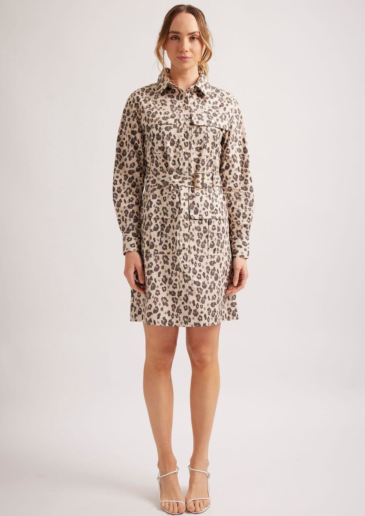 Alessandra Lyon Dress | Navy Rosa Print– Coco Blue